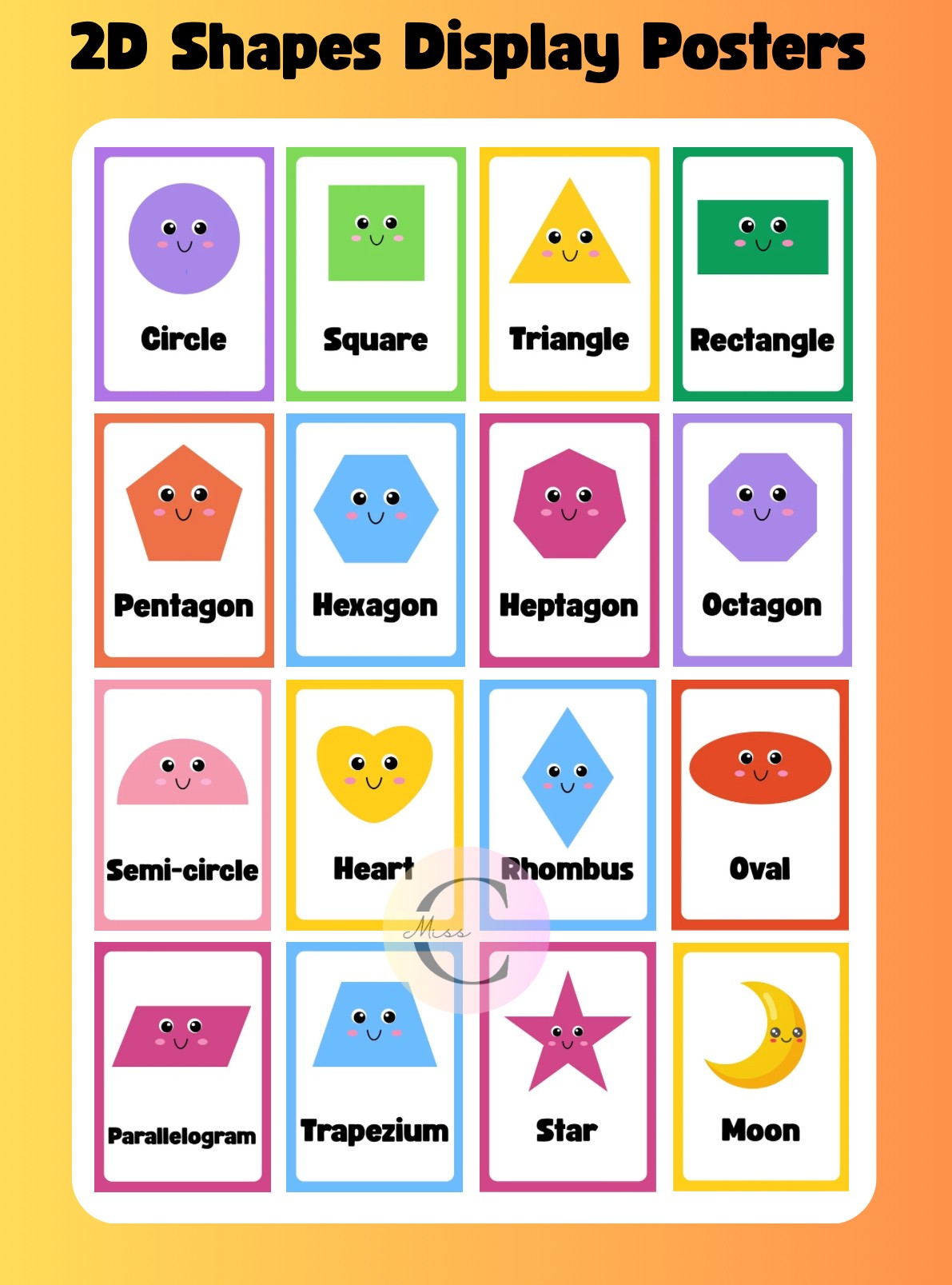 Mash > Maths Week > 2D Shapes Display Posters