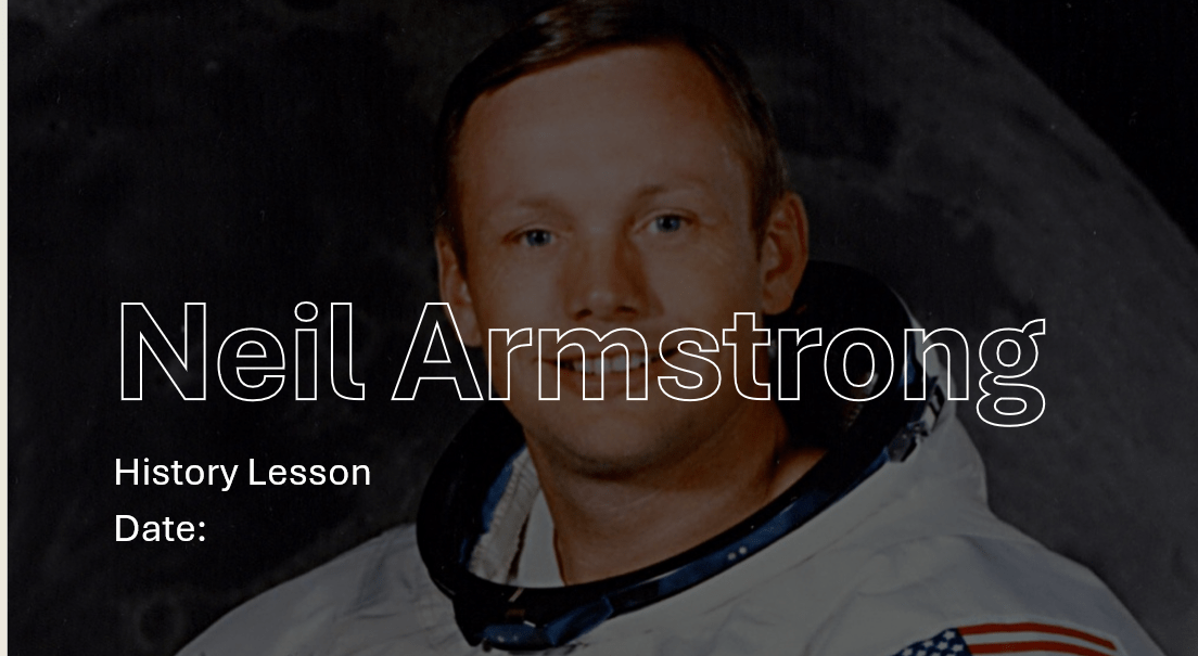 Mash > Transport > Neil Armstrong PowerPoint
