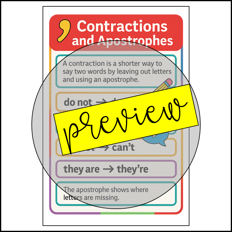 Apostrophes Poster