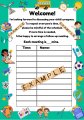 Mash > Infants > Parent Teacher Meetings- Welcome Sign & Timetable