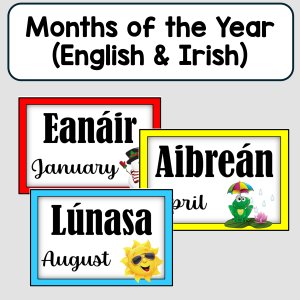 Mash > Months of the Year (Eng/Irish)
