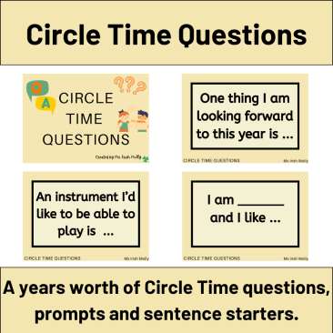 Mash > 3rd / 4th Class > Circle Time Questions | Morning Meeting, SEL ...