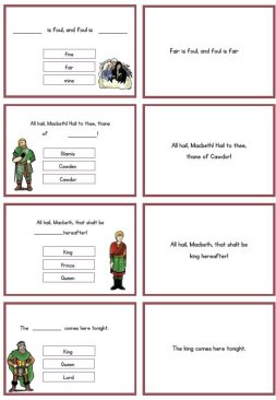 Mash > Macbeth Quote Flashcards