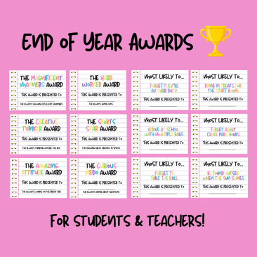 Mash > End of Year Awards - Student & Teacher