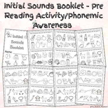 Mash > Infants > Initial Sounds Booklet–Beginning Sounds Colouring for ...