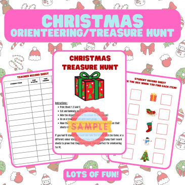 Mash > Christmas > Christmas Orienteering/Treasure Hunt Pack