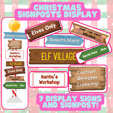 Mash > Christmas > Christmas - Signposts Display Pack!