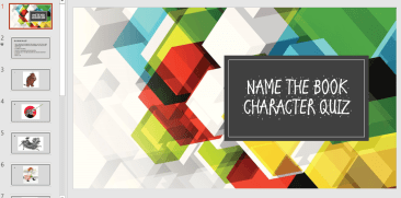 Mash > 1st / 2nd Class > Name the Book Character Fun Quiz