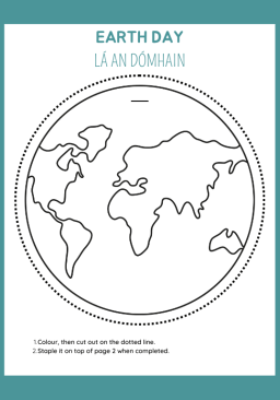 Mash > Earth Day > Earth Day colour and write activity