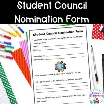 Mash > Student Council Nomination Form