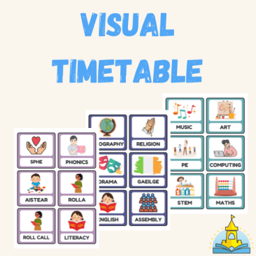 Mash > Infants > BUNDLE! Visual Timetable and Daily Display