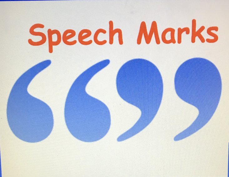 Mash > Class Level > Speech marks flipchart