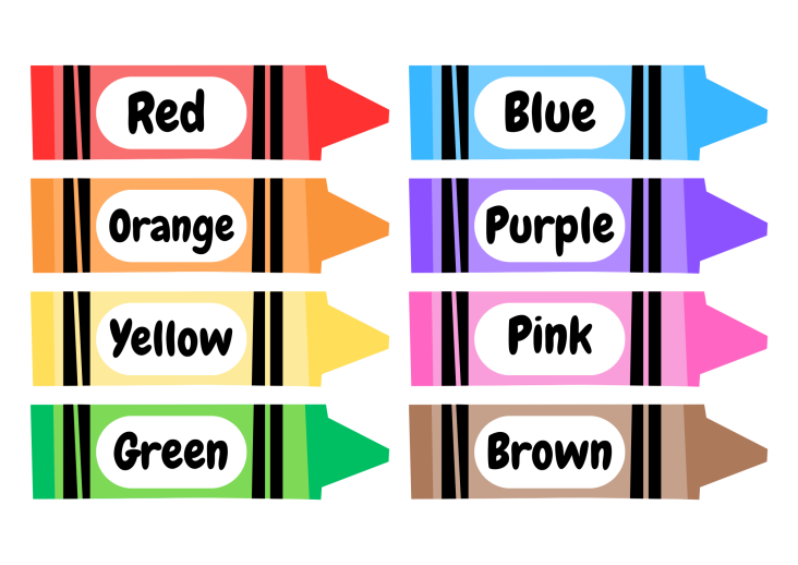 Mash > Infants > Crayon Colours