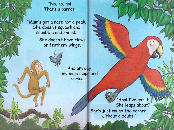 Mash > Julia Donaldson > Monkey Puzzle - Lesson pack